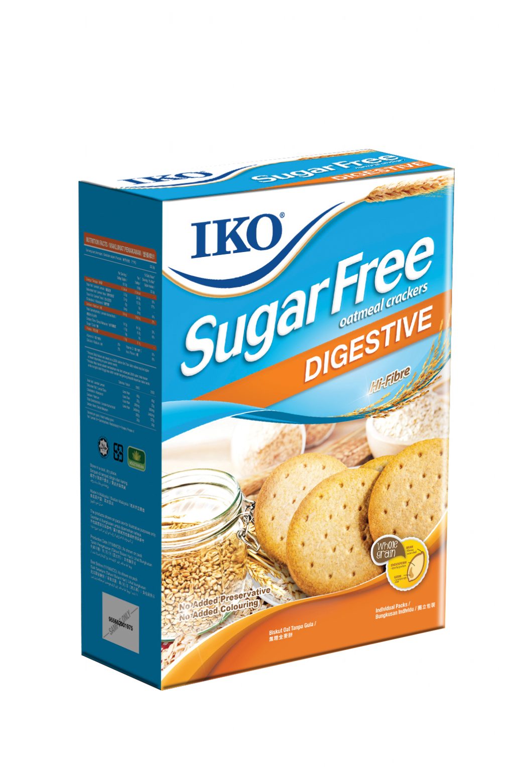 Sugar-Free Oat Crackers Series – YLF Manufacturing