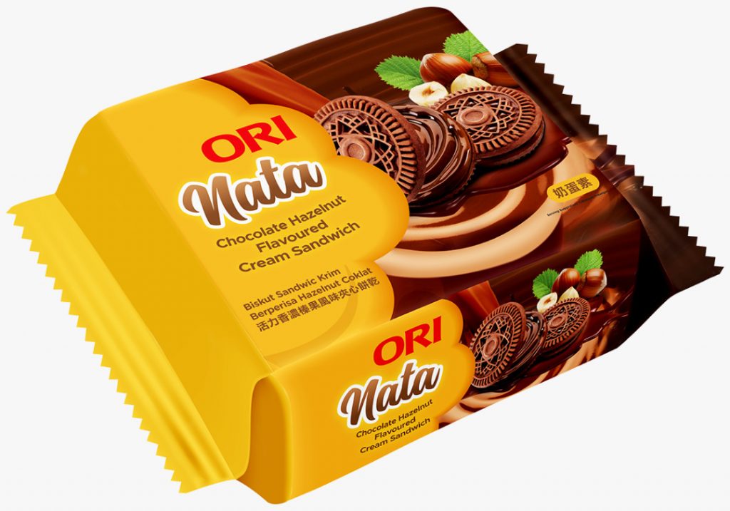 ORI NATA Chocolate Hazelnut Sandwich Biscuit – YLF Manufacturing